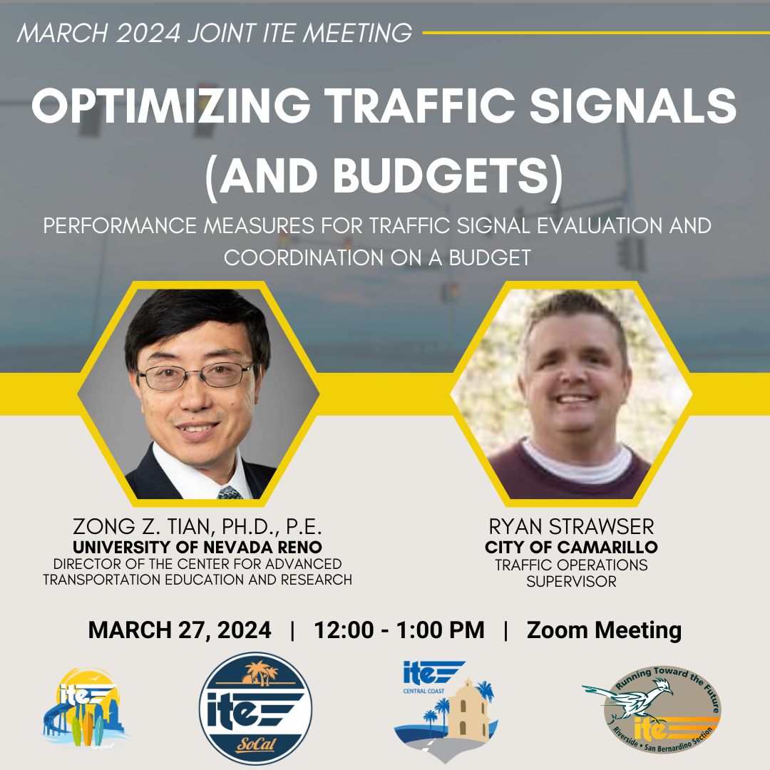 March Section Meeting | ITE Central Coast Section